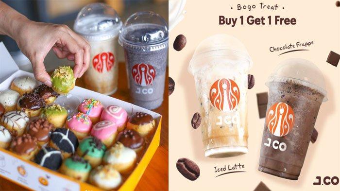 Promo JCO Hari Ini 10 Februari 2022, 1/2 Lusin Donuts 1 Box JPops 1 ...