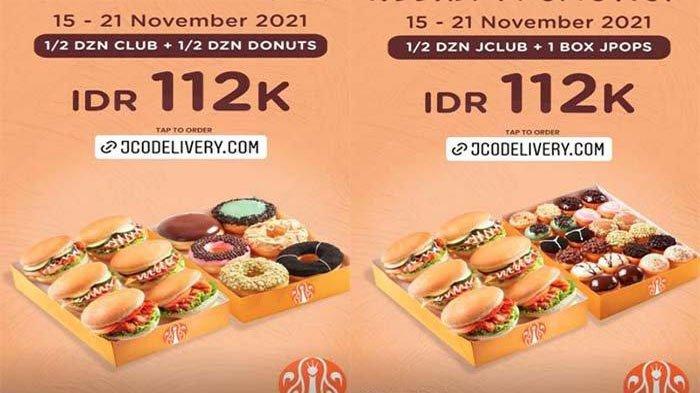 PROMO JCO Hari Ini 21 November 2021, Paket Hemat JClub + JCO Donuts ...