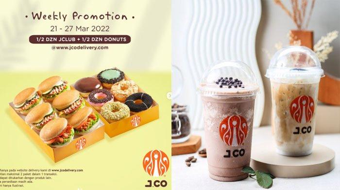 Promo JCO Hari Ini 27 Maret 2022, Promo Mingguan Beli 1 Gratis 1 Iced ...