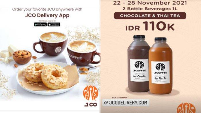 PROMO JCO Hari Ini 24 November 2021, Chocolate Thai Tea JCoccino ...