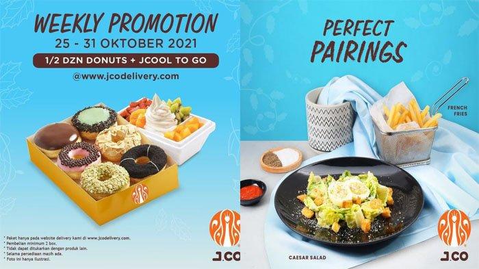 PROMO JCO Hari Ini 28 Oktober 2021, Paket Hemat JCO Rp 96 Ribu & Caesar ...