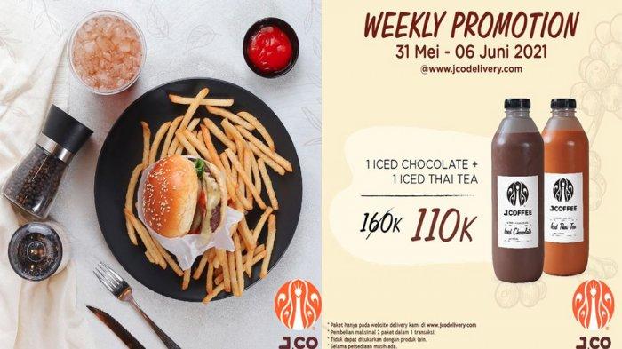 PROMO JCO Hari Ini 4 Juni 2021, Beli JCO Burger Gratis Iced Lemon Tea ...