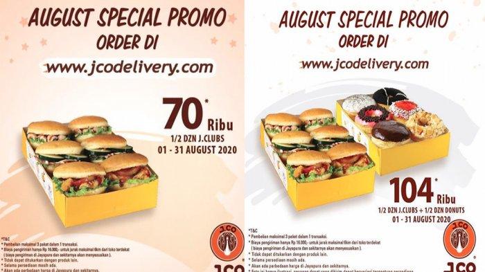 PROMO JCO Spesial Agustus 2020, 1/2 Lusin JClub Rp 70 Ribu hingga Paket ...