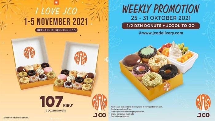 PROMO JCO Terbaru 1 - 5 November 2021 Spesial I Love JCO Mulai 52 Ribu ...