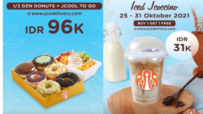 PROMO JCO Terbaru Hari Ini 25 Oktober 2021, Setengah Lusin Donuts ...