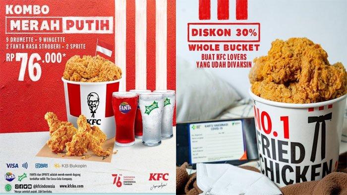 PROMO KFC Hari Ini 17 Agustus 2021, Combo Merah Putih & Diskon 30 % ...