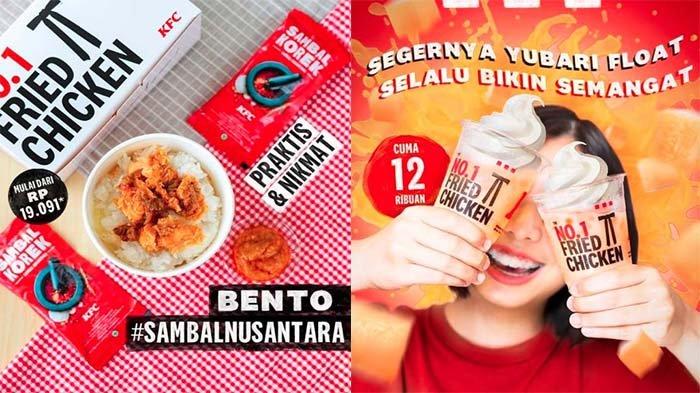 PROMO KFC Hari Ini 29 November 2021, Yubari Float Cuma 12 Ribuan & Bento Sambal Nusantara 19 ...