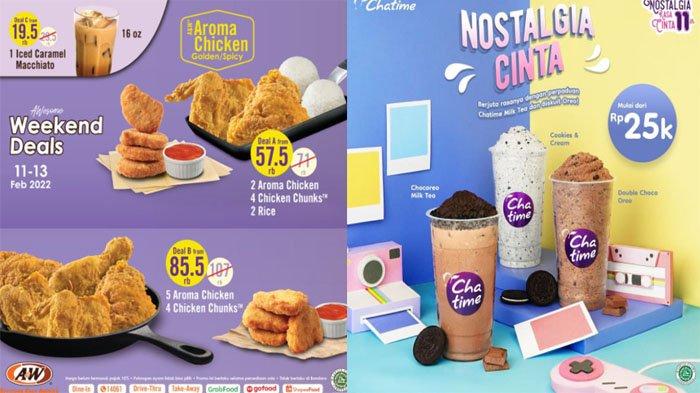 Promo Makanan 10 Februari 2022, Ada Menu KFC Pizza Hut McD JCO Hokben ...