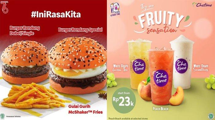 PROMO MAKANAN Hari Ini 10 Agustus 2021, McD KFC Texas Chicken Dunkin ...