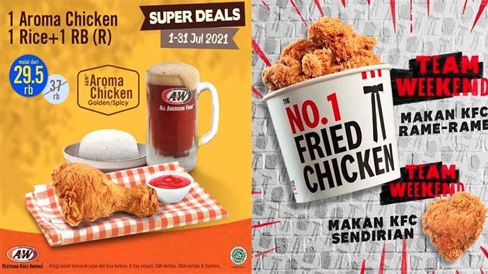 PROMO MAKANAN Hari Ini 2 Juli 2021, KFC McD Dunkin Donuts BreadTalk ...