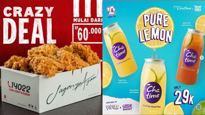 PROMO MAKANAN Hari Ini 5 Agustus 2021, Ada KFC McD Texas Chicken ...