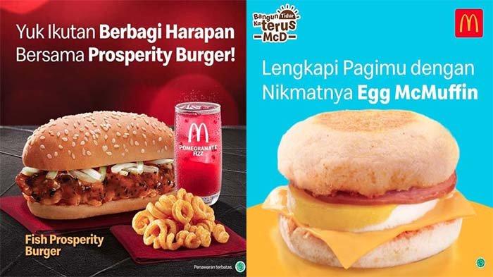 PROMO McD 21 Desember 2021, Ada Egg McMuffin McD & Menu Baru Beef ...