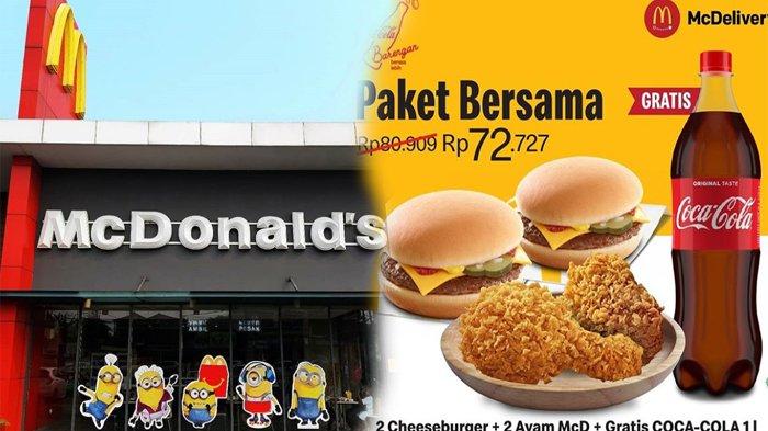 Promo McD 7 Oktober , McDonald's Tawarkan Paket Bersama Mulai Rp 72.727 ...