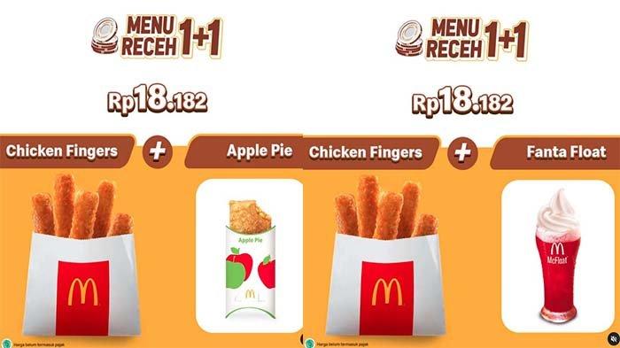 PROMO McD Hari Ini 16 Desember 2021, Ada Pizza Pie 22 Ribuan & Menu Receh 1+1 Cuma Rp 18 Ribuan ...