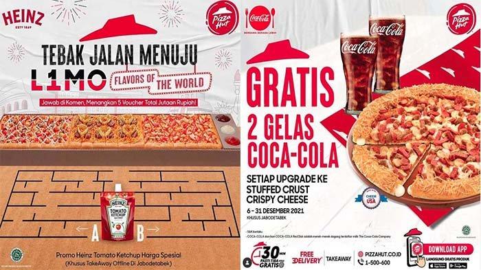 PROMO PIZZA HUT 11 Desember 2021, L1MO Pizza & Stuffed Crust Crispy ...