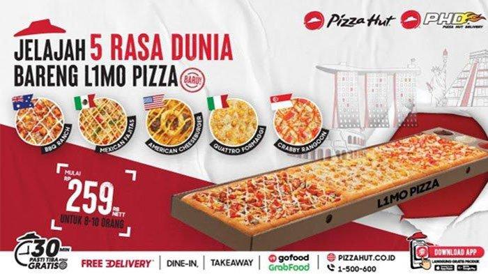 Promo Pizza Hut 29 Desember 2021, L1mo Pizza 5 Topping Mancanegara Rp ...