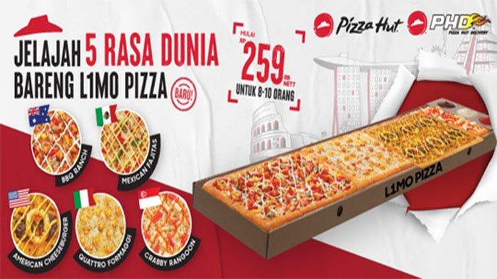 Promo Pizza Hut 3 Januari 2022, L1mo Pizza 5 Topping Mancanegara Triple ...