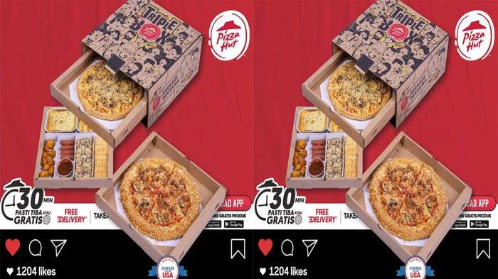 PROMO Pizza Hut Hari Ini 27 November 2021, L1mo Pizza & Triple Box Rp ...