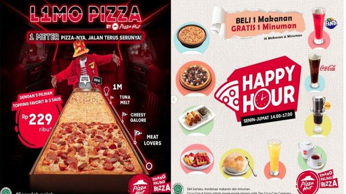PROMO PIZZA HUT Terbaru Hari Ini 8 April 2021, L1mo Pizza 1 Meter ...