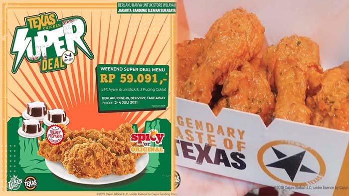 PROMO Texas Chicken Hari Ini 2 Juli 2021, Nikmati Texas Chicken Weekend ...