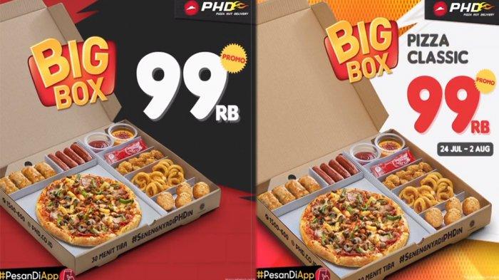 PROMO PHD Pizza Hut Delivery 26 Juli Paket Big Box Hanya Rp 99 Ribu ...