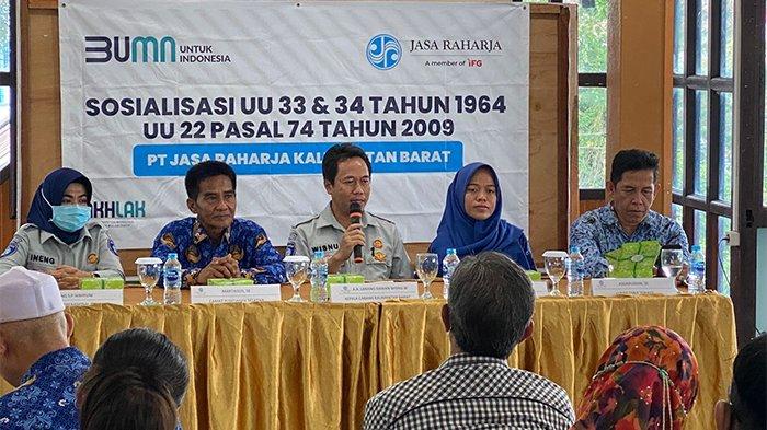 Jasa Raharja Sosialisasikan UU No.33 & 34 Tahun 1964 dan UU No.2 Pasal 74 Tahun 2009 ...