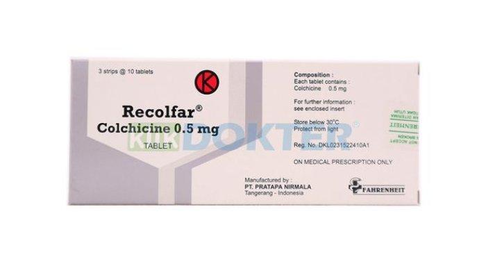 Recolfar untuk Asam Urat Bolehkah ? - Tribunpontianak.co.id