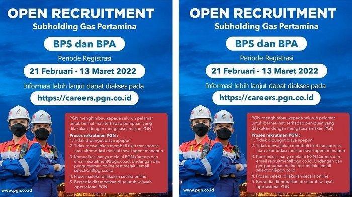 Apa itu BPS dan BPA PGN ? Bagaimana Cara Daftar BPS dan BPA PGN 2022 di https://careers.pgn.co ...