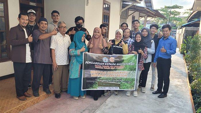 Renovasi Gertak Kayu Menjadi Rabat Beton Gg Media Sari 4 Kelurahan ...