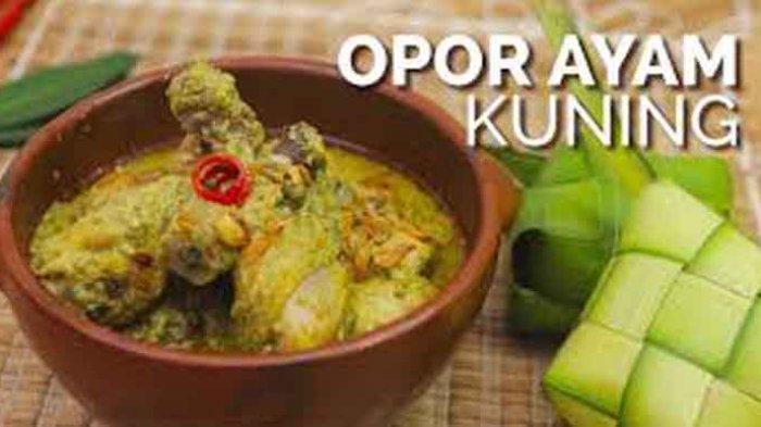 Resep Bumbu Opor Ayam Kuning Enak Dan Sederhana Sajian Khas Lebaran