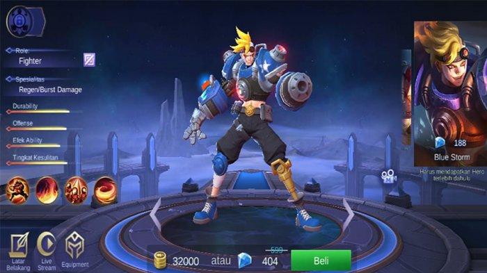 X.Borg Hero Fighter Baru Mobile Legends Resmi Dirilis! Berikut Build ...