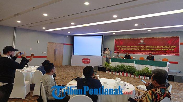 Rancangan Dapil dan Alokasi Kursi DPRD Kota Pontianak Tunggu Penetapan KPU RI - Tribunpontianak ...