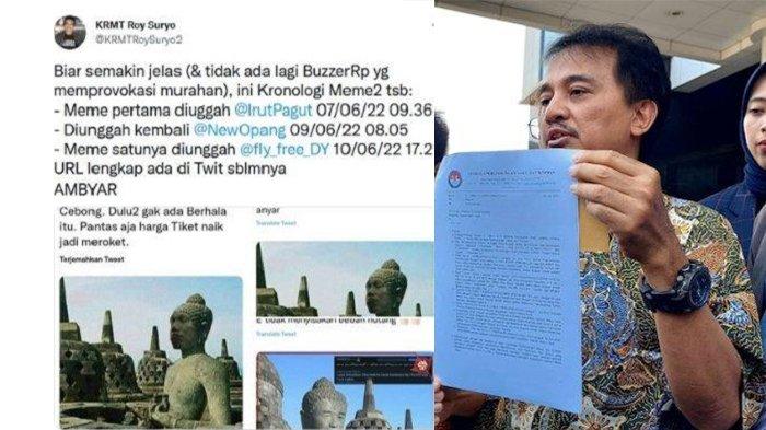 Roy Suryo Ditetapkan Sebagai Tersangka Kasus Penistaan Agama Meme Stupa Candi Borobudur Mirip ...