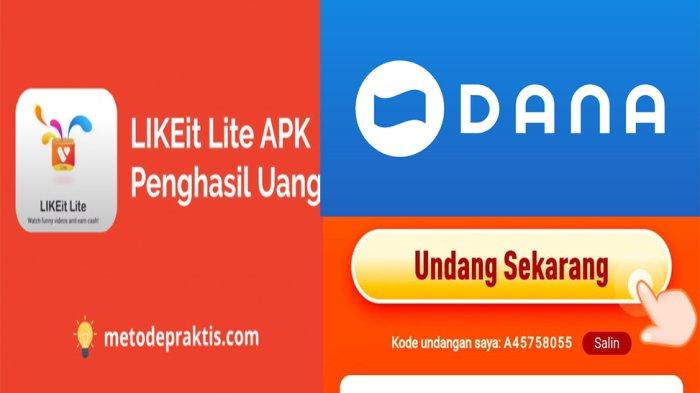 Instal Aplikasi Penghasil Uang Likeit Lite, Aplikasi Penghasil Saldo DANA Tercepat Terbukti ...