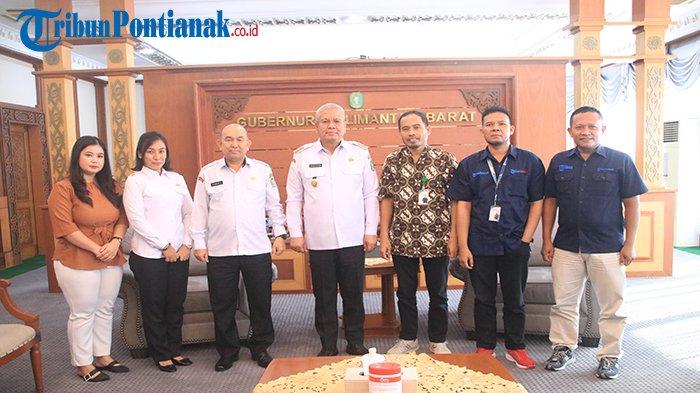 Pj Gubernur Harisson Terima Kunjungan Manajemen Tribun Pontianak, Bahas Sinergitas dan ...