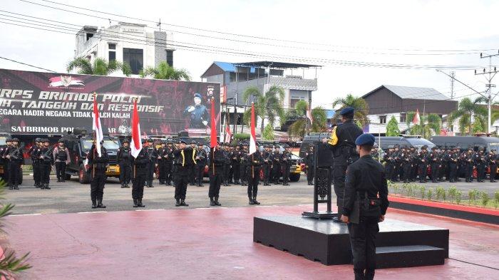 Apel Kesiapsiagaan Satbrimob Polda Kalbar Persiapan Hadapi Pilkada Serentak 2024 ...