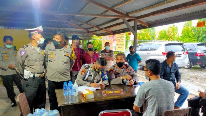 Percepat Pemutusan Penyebaran Covid 19 Polres Mempawah Jemput Bola