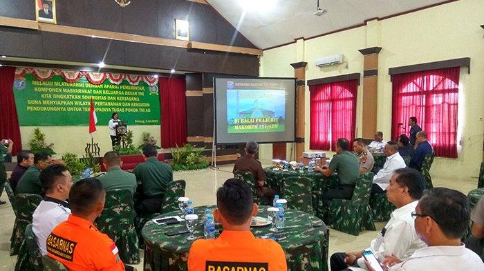 Komsos Korem 121/Abw Diharapkan Bantu Informasikan Program Pembangunan Pemkab Sintang ...