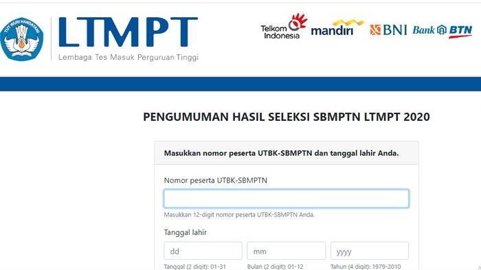CEK SERTIFIKAT UTBK LTMPT http://pengumuman-sbmptn.ltmpt.ac.id | Link ...