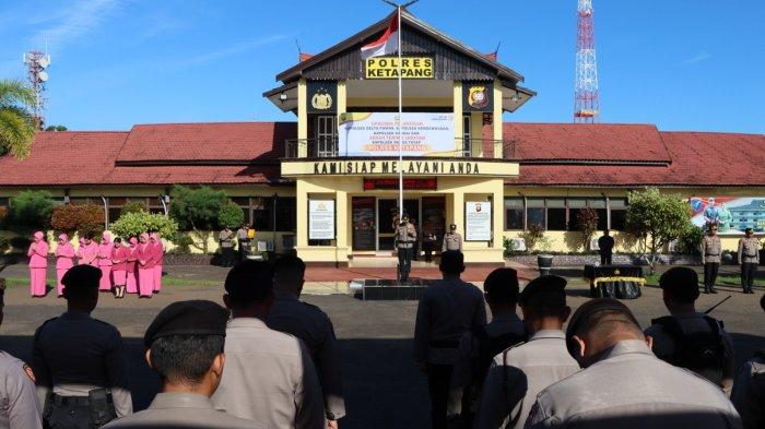 Kapolres Ketapang Pimpin Lansung Sertijab Kapolsek Jajaran Ini