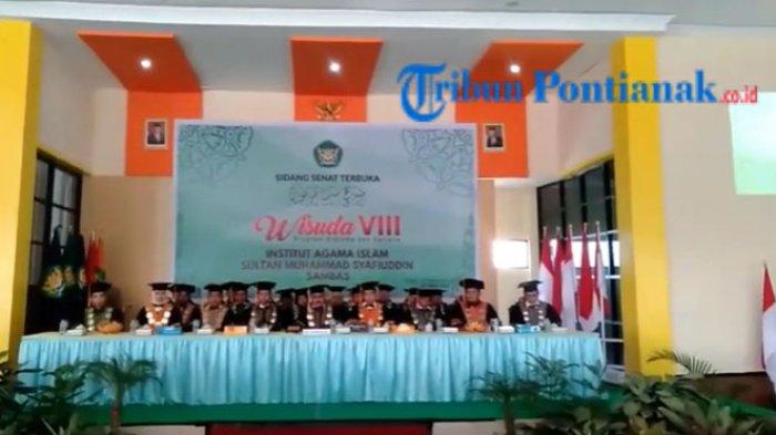 VIDEO: Rektor IAIS Sambas Buka Sidang Terbuka Senat - Tribunpontianak.co.id