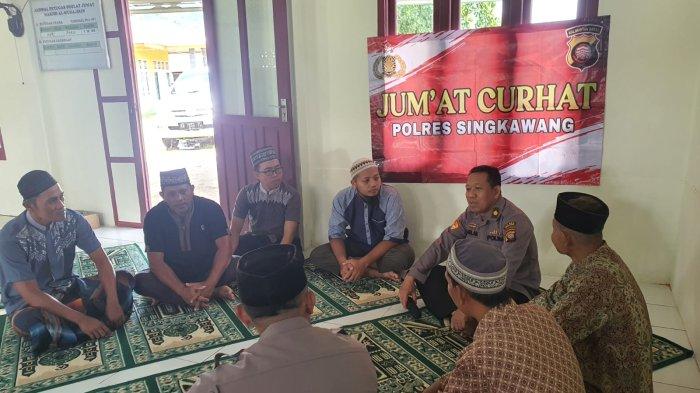 Menggelar Jumat Curhat, Polres Singkawang Tampung Curhatan dari Masyarakat - Tribunpontianak.co.id