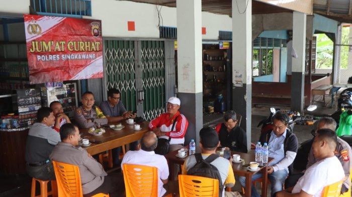Wakapolres Singkawang Tampung Keluhan Masyarakat melalui Kegiatan Jumat Curhat - Tribunpontianak ...