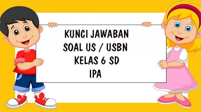 SOAL US Ujian Sekolah IPA Kelas 6 SD Tahun 2021 dan Kunci Jawaban Latihan USBN Pilihan Ganda ...