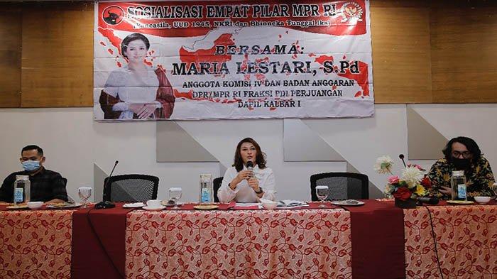 Gelar Sosialisasi 4 Pilar Kebangsaan, Maria Lestari: Indonesia adalah Rumah Besar ...