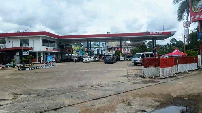 SPBU di Pusat Kota Yang Miliki Fasilitas Lengkap - Tribunpontianak.co.id