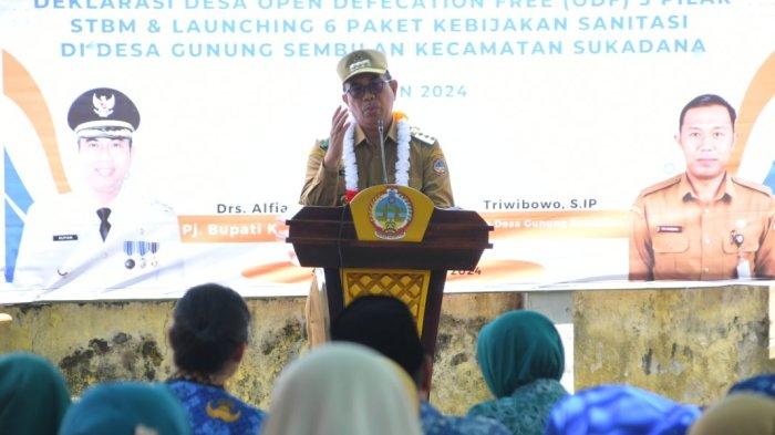 Pj Bupati Alfian Apresiasi Desa Gunung Sembilan atas Deklarasi ODF Tiga ...