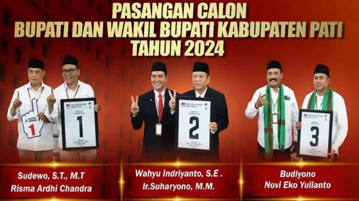 HASIL Lengkap Rekapitulasi Suara Real Count Pilkada Pati 2024, Cek Perolehan Suara 3 Paslon ...