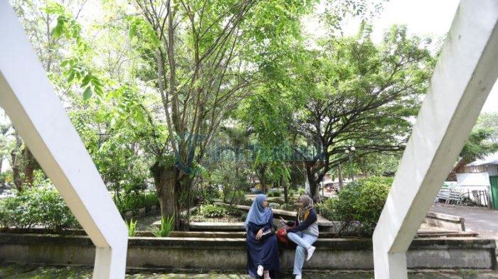 FOTO: Suasana di Taman Akcaya Pontianak - Tribunpontianak.co.id