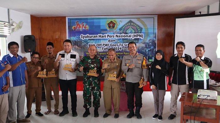 Hadiri Syukuran Hari Pers Nasional, Kapolres Sekadau Dukung Program PWI ...